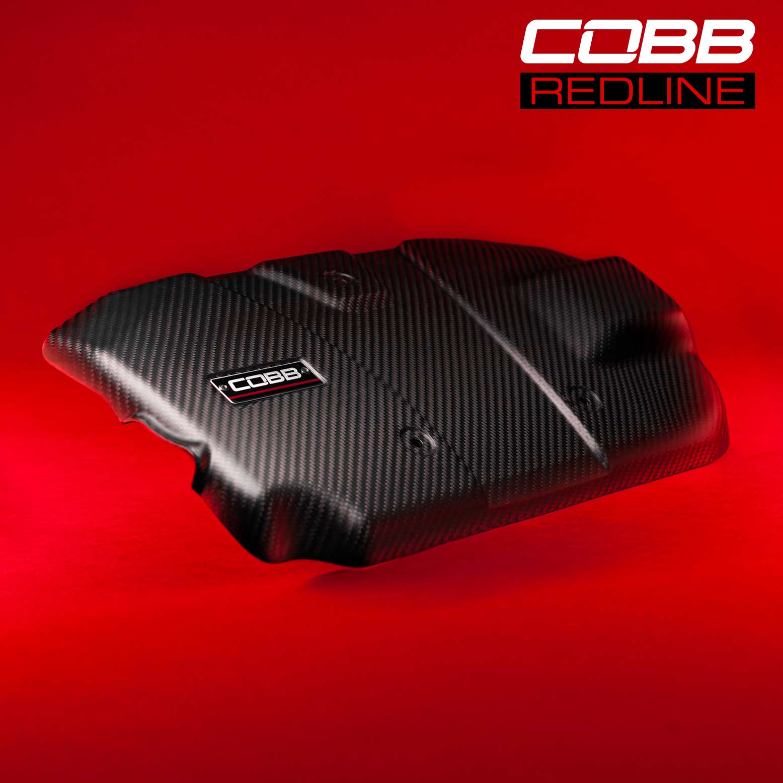 COBB Redline Matte Carbon Fiber Engine Cover - 2022+ WRX