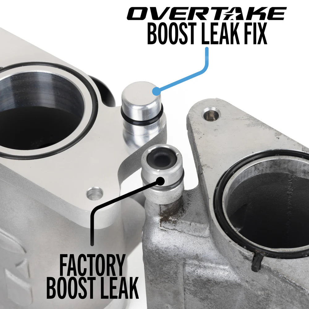 OVERTAKE Aluminum BIG TURBO Inlet - 2022-2026 WRX, 2020-2026 Outback,
