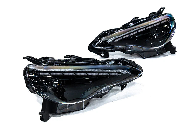 OLM GAMMA SERIES RGB HEADLIGHTS W/ HONEYCOMB DEMON EYE - 13-21 BRZ