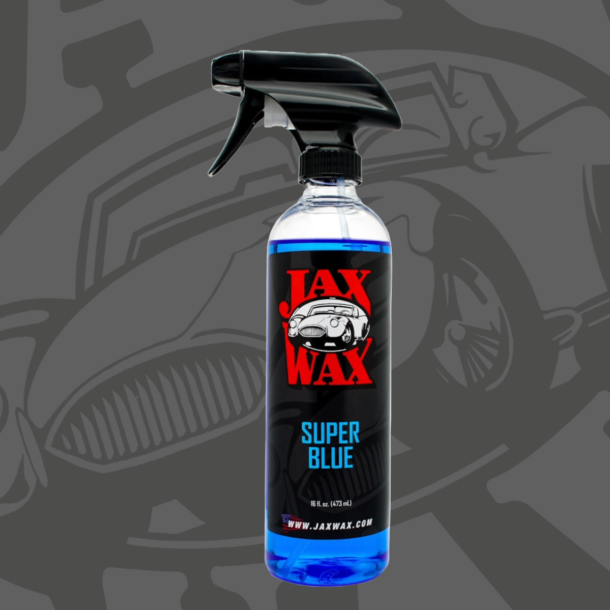 Jax Wax Super Blue Dressing for Tires, Rubber Plastic & Vinyl Trim 16 Oz