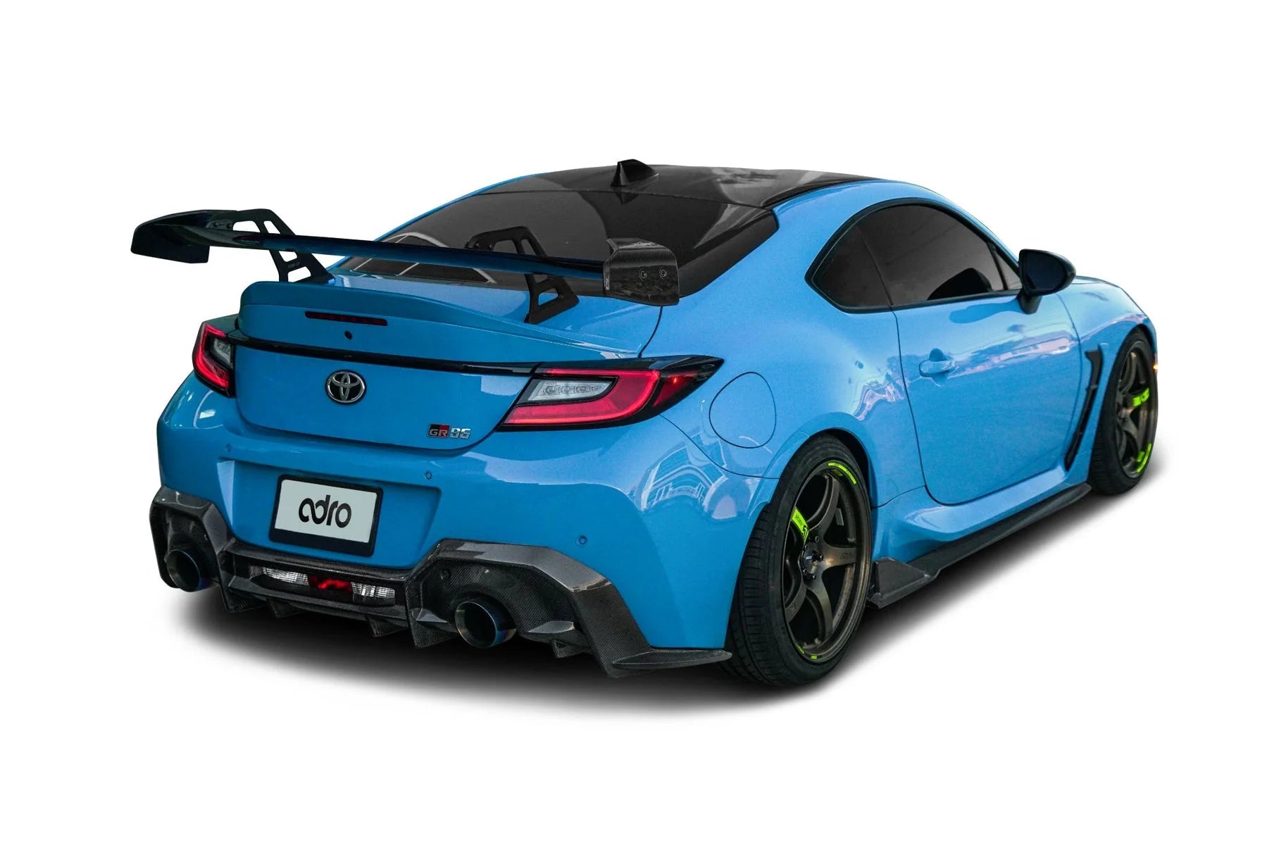 ADRO AT-R1 Carbon Swan Neck GT Wing - ZN8 Toyota GR86 / ZD8 Subaru BRZ