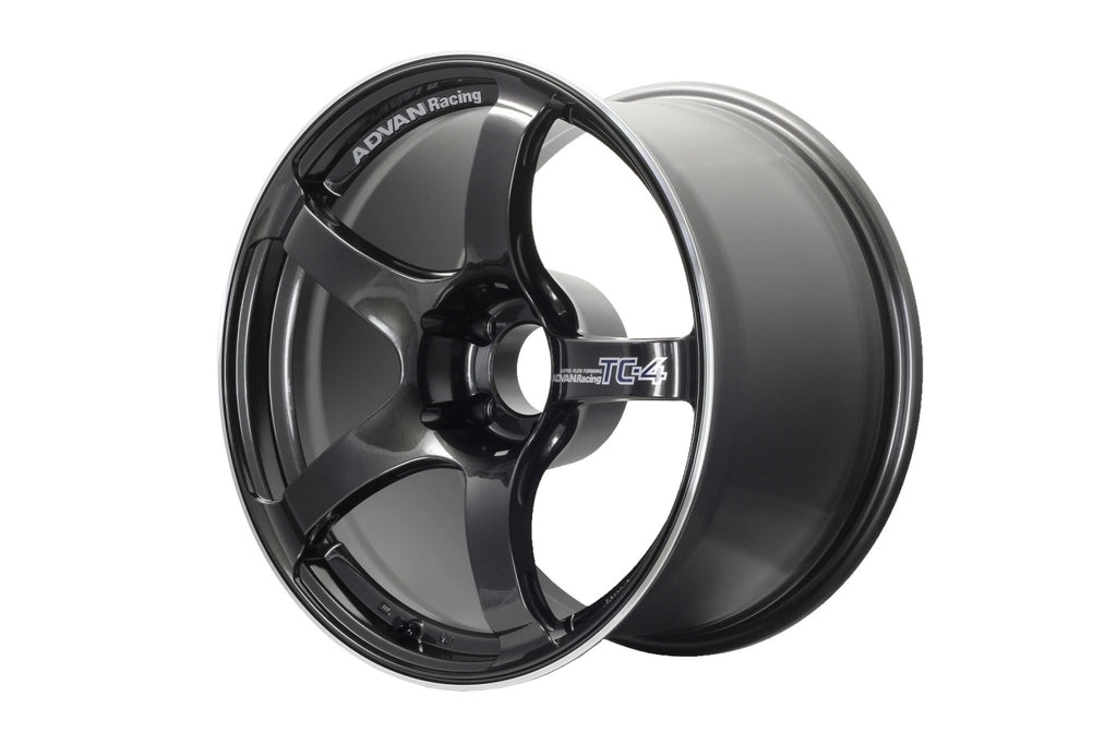 Advan TC4 18x9.5 +35 5-114.3 Racing Gunmetallic and Ring Wheel – SUBIE ...