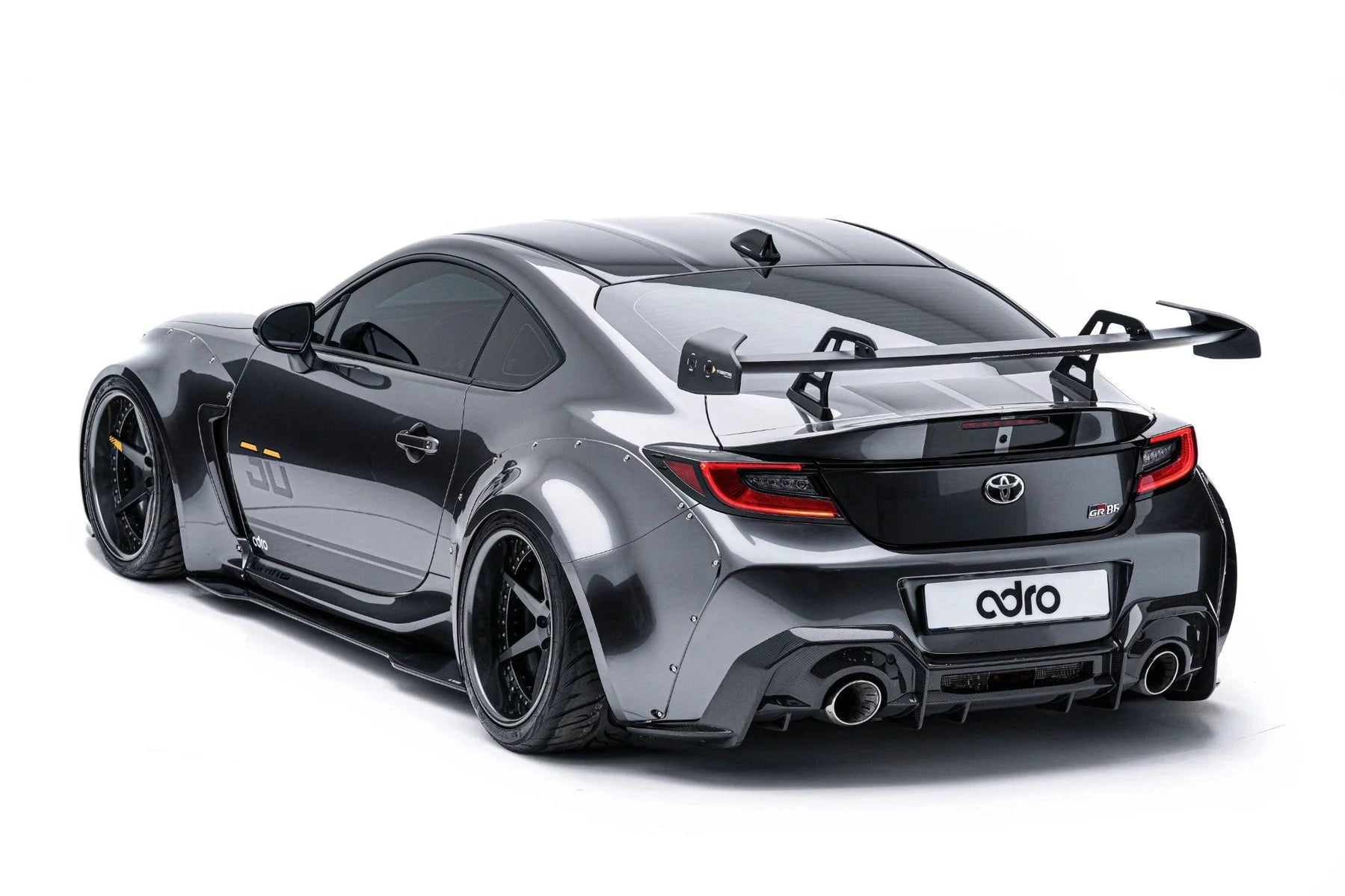 ADRO AT-R1 Carbon Swan Neck GT Wing - ZN8 Toyota GR86 / ZD8 Subaru BRZ