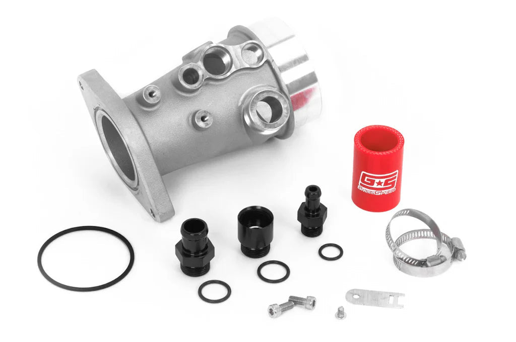 GRIMMSPEED V2 CAST ALUMINUM TURBO INLET - WRX/FA20 2015-2021