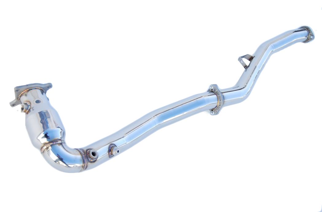 INVIDIA CATTED DOWNPIPE WITH 3 BUNGS - CVT TRANSMISSION - 2015-2021 WR