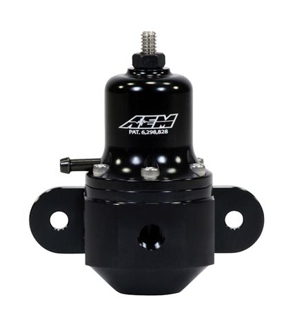 AEM High Capacity Universal Black Adjustable Fuel Pressure Regulator